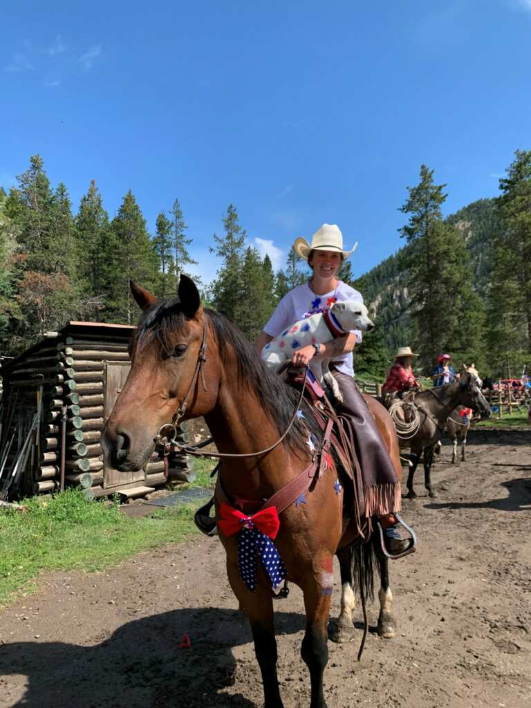 Getting to know the Barn Boss.....Sarah! Covered Wagon Ranch